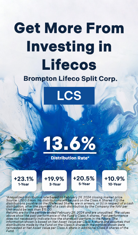 Investment Solutions For Income & Growth | Brompton Funds